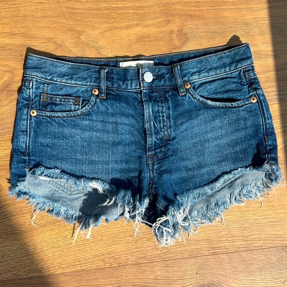 Free People | Shorts | Free People Jean Shorts | Poshmark